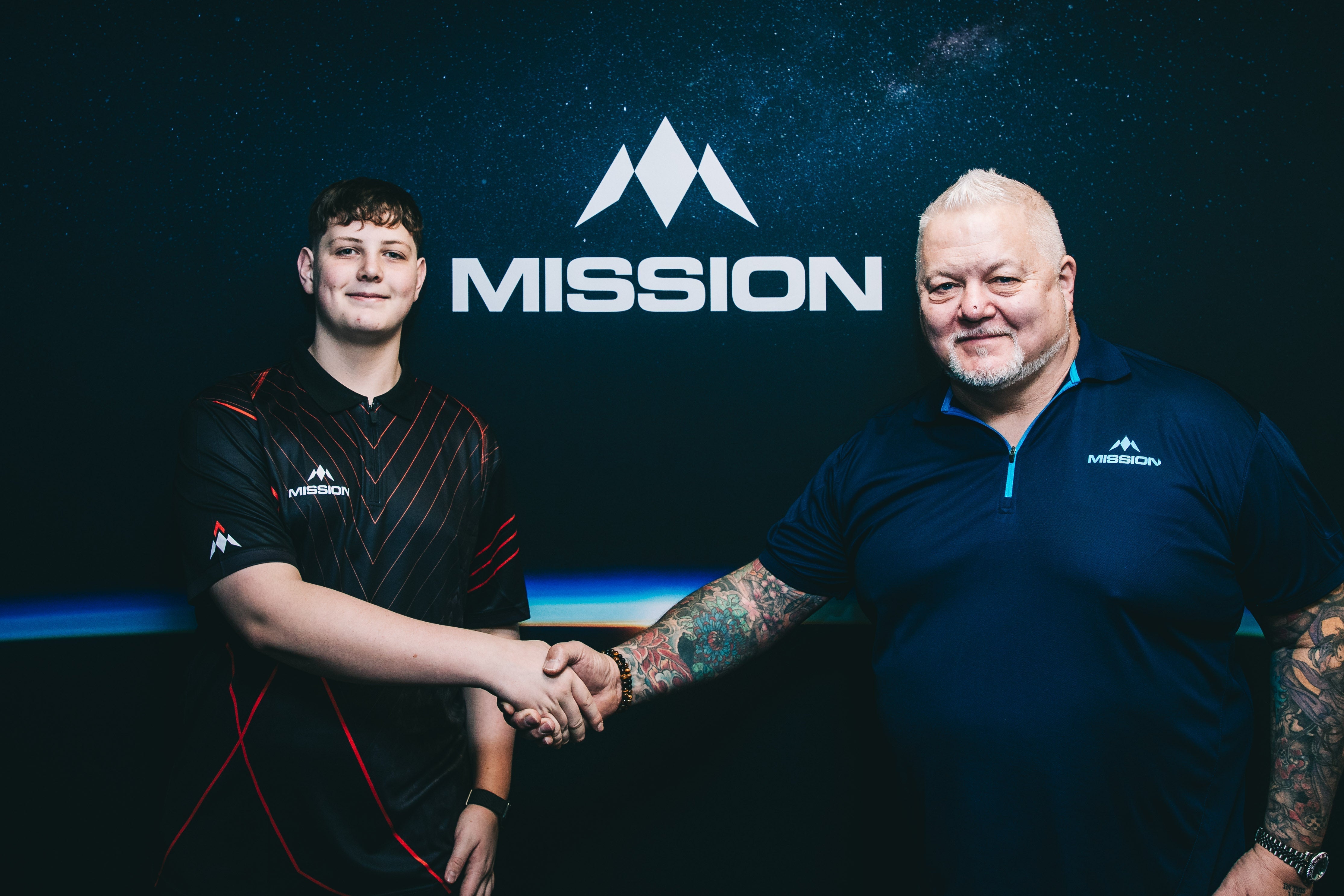 Rossi Rides With Mission – Mission Darts