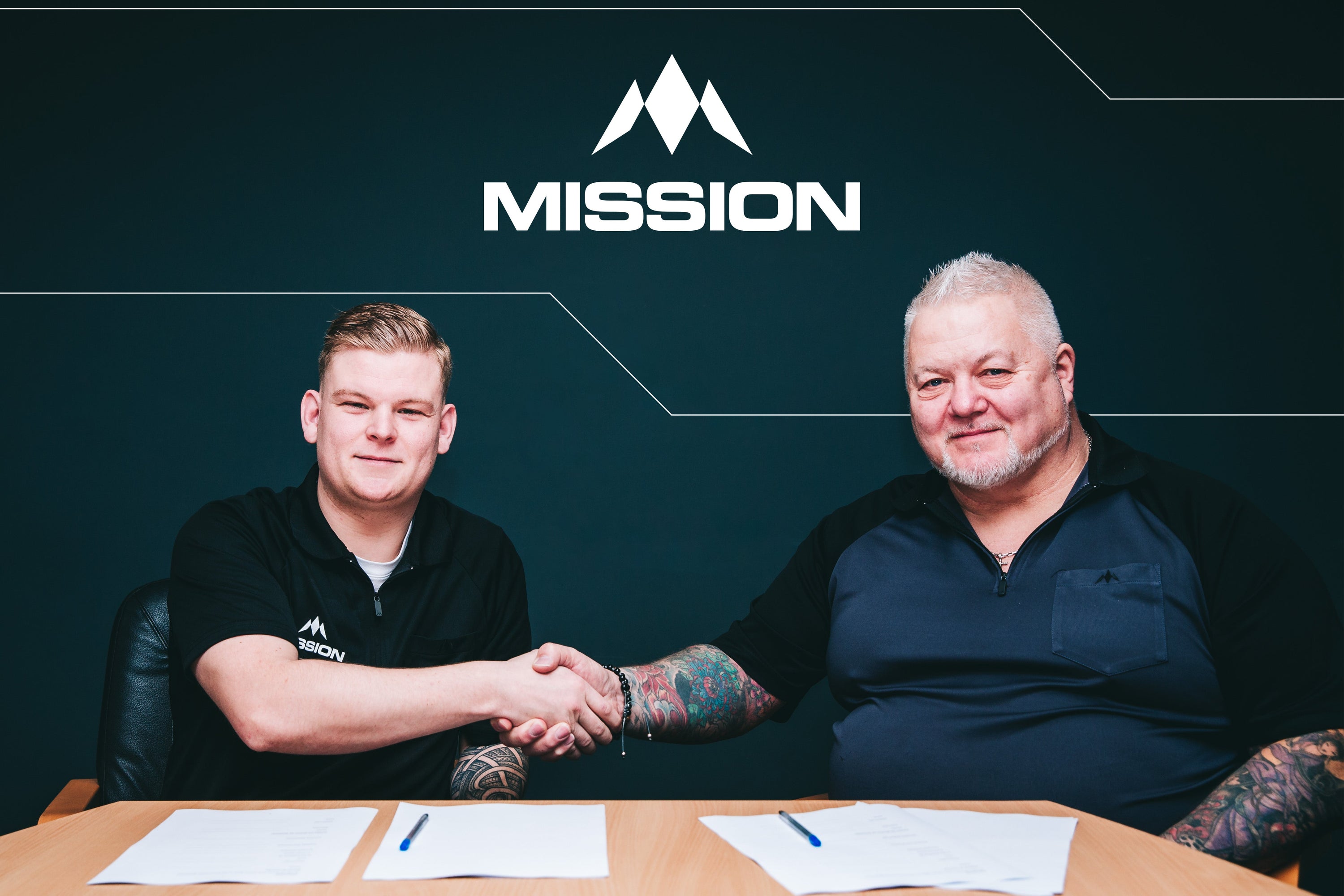 Mike De Decker Joins Team Mission! | Mission Darts