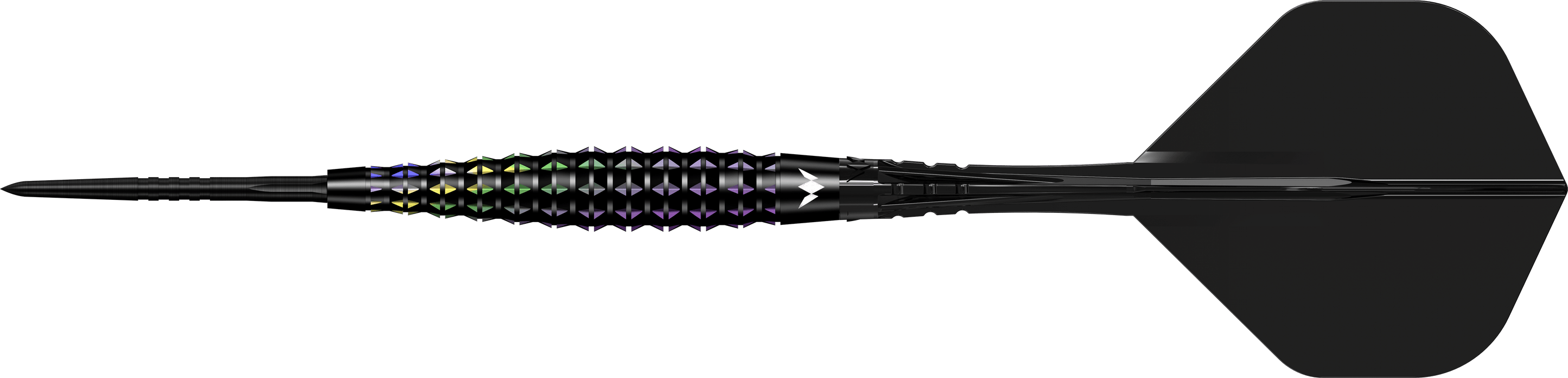 Black Opal Darts - Steel Tip - 95% Tungsten - Black & Coral PVD ...