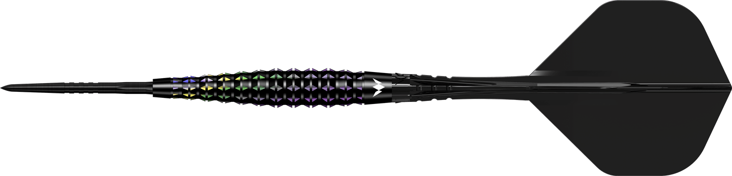 Black Opal Darts - Steel Tip - 95% Tungsten - Black & Coral PVD ...