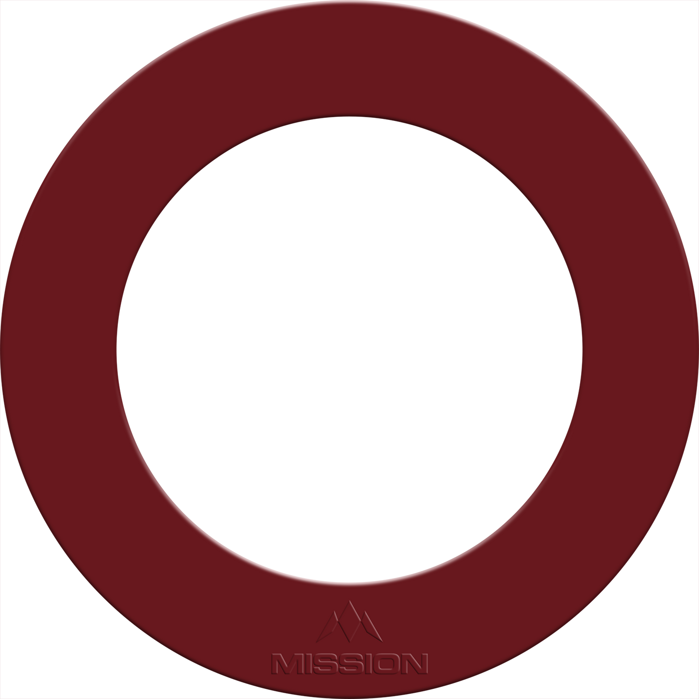 Mission Dartboard Surround - Heavy Duty - Logo - Red – Mission Darts