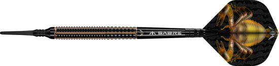 Scorpion Darts - Soft Tip - 90% Tungsten - Black & Gold Electro ...