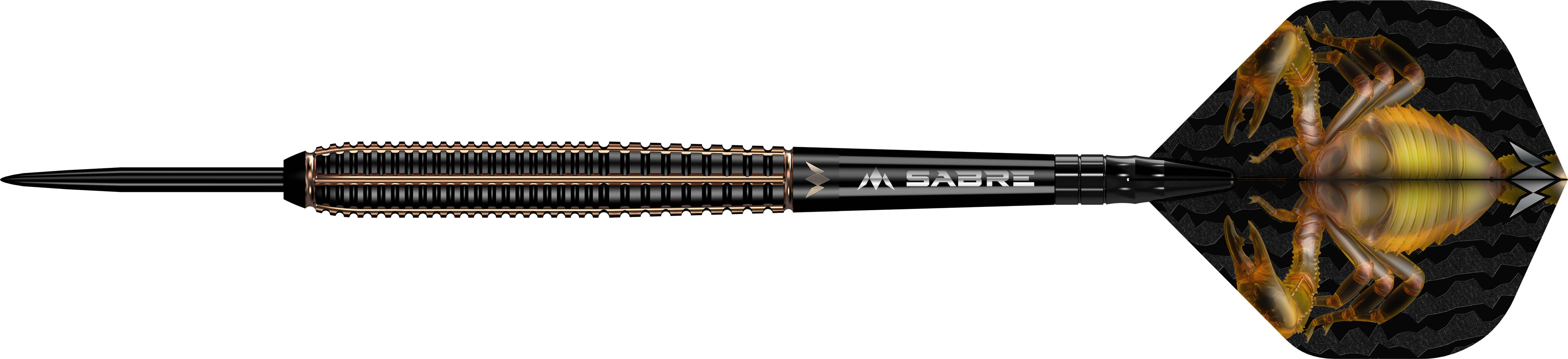 Scorpion Darts - Steel Tip - 90% Tungsten - Black & Gold Electro ...