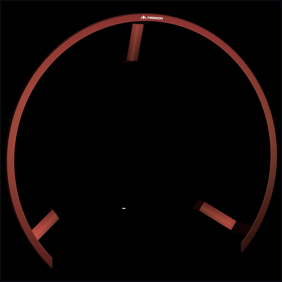 Mission Torus 270 Dartboard Lighting - Red - Bright White Light ...