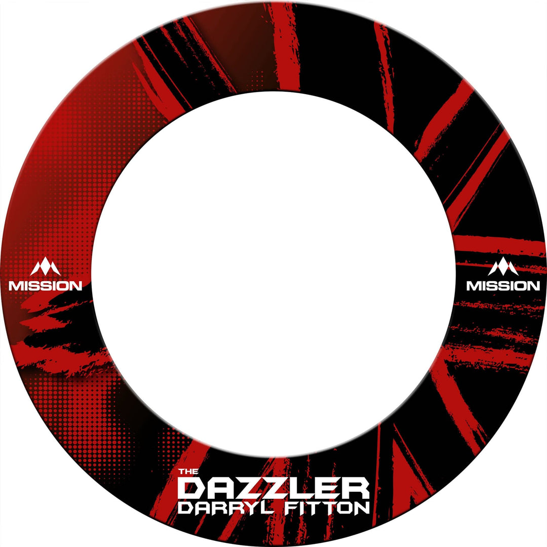 Mission Player Dartboard Surround - Darryl Fitton – Mission Darts
