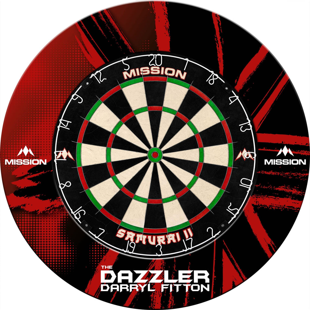 Mission Player Dartboard Surround - Darryl Fitton – Mission Darts