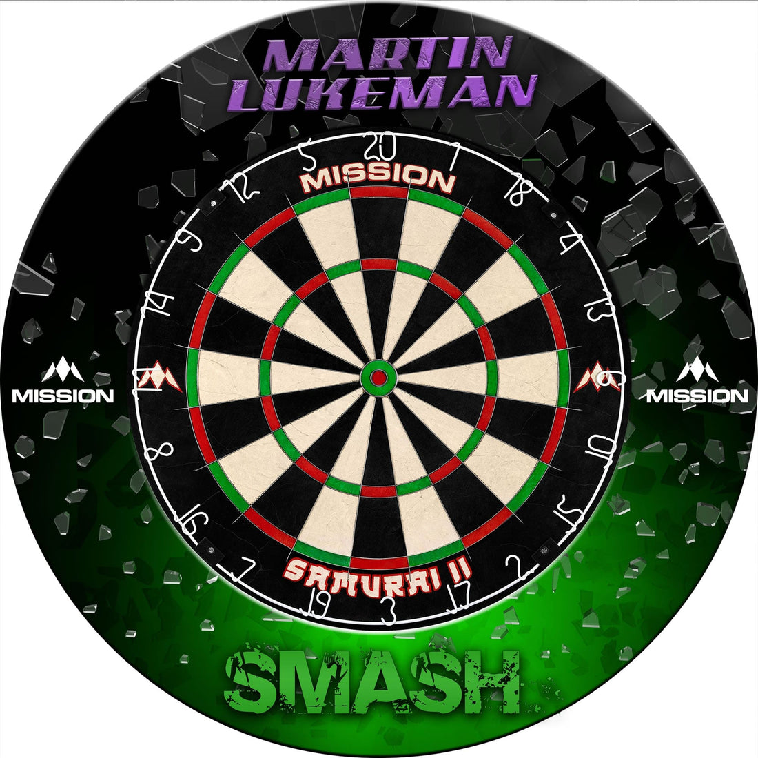 Mission Player Dartboard Surround - Martin Lukeman – Mission Darts