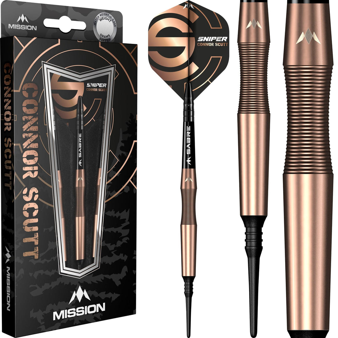 Mission Connor Scutt V2 - Soft Tip - 90% - Bronze PVD - Sniper ...