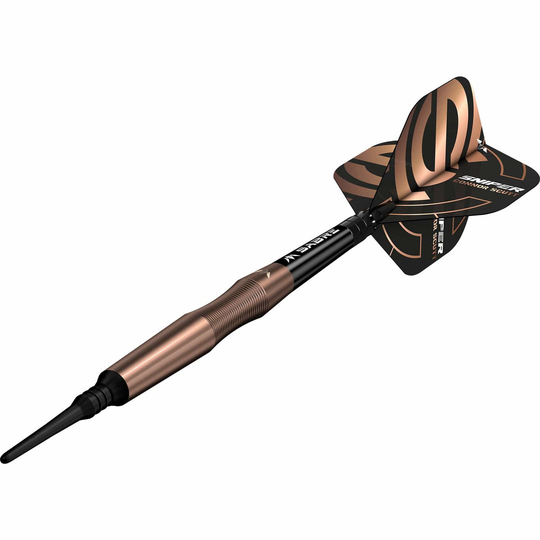Connor Scutt V2 - Soft Tip - 90% - Bronze PVD - Sniper – Mission Darts