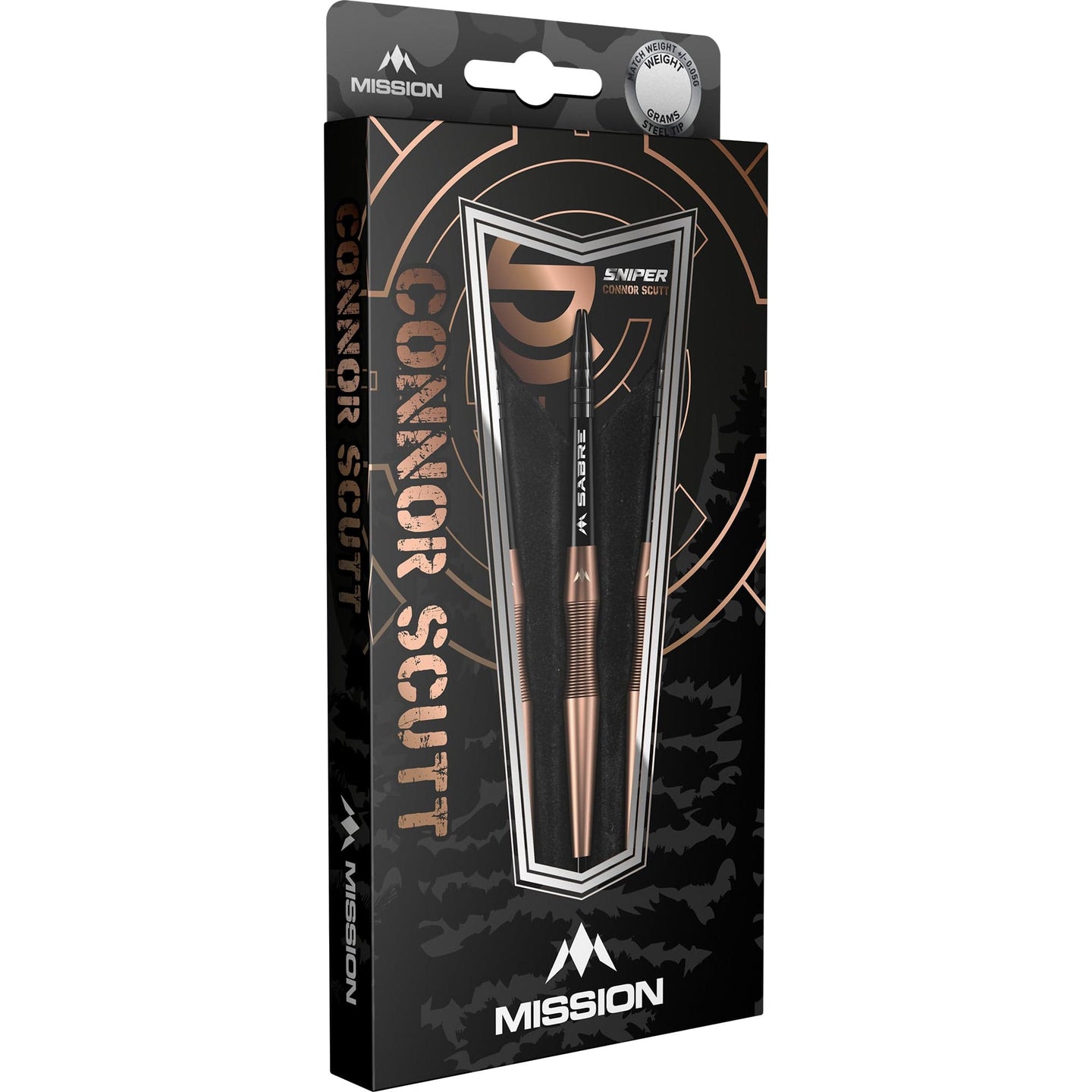 Mission Connor Scutt V2 - Steel Tip - 90% - Bronze PVD - Sniper ...