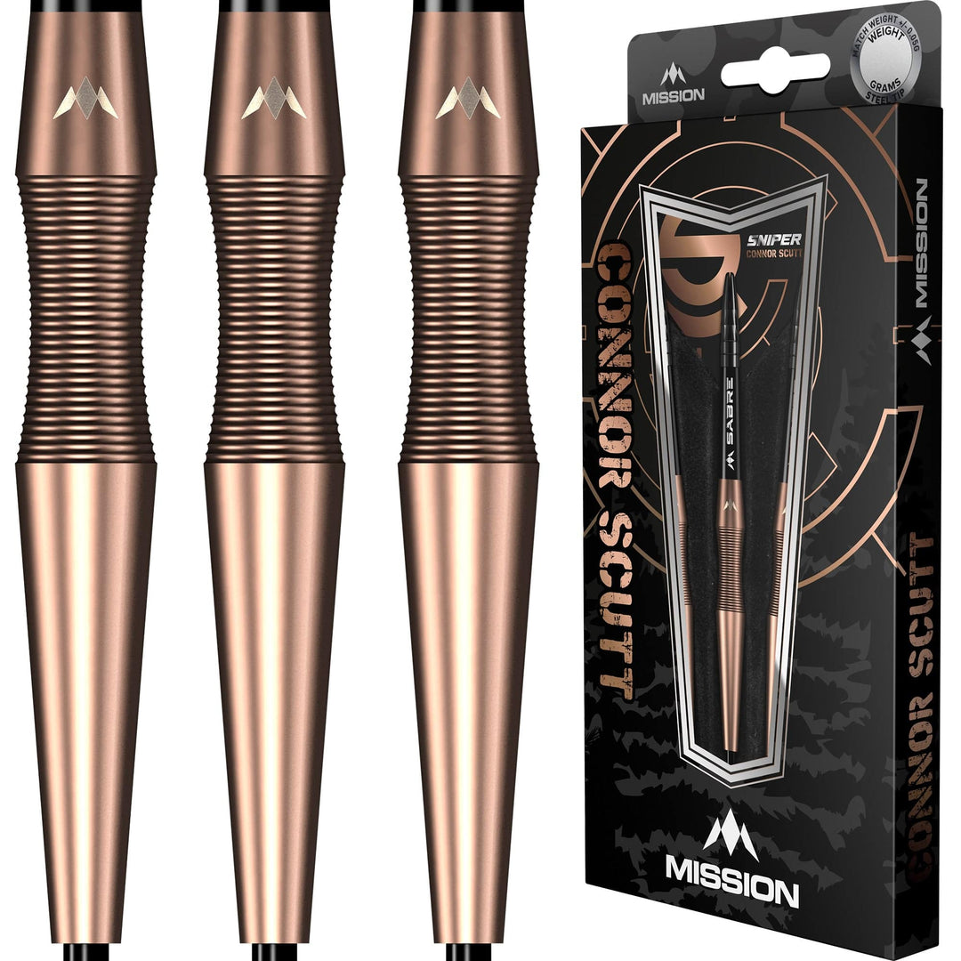Mission Connor Scutt V2 - Steel Tip - 90% - Bronze PVD - Sniper ...