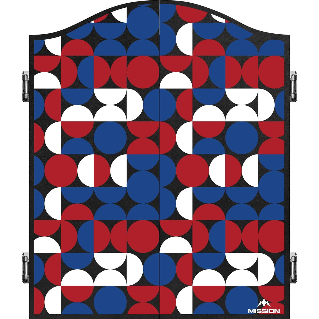 Mission Dartboard Cabinet - Nederland Design - Black - Art Deco ...