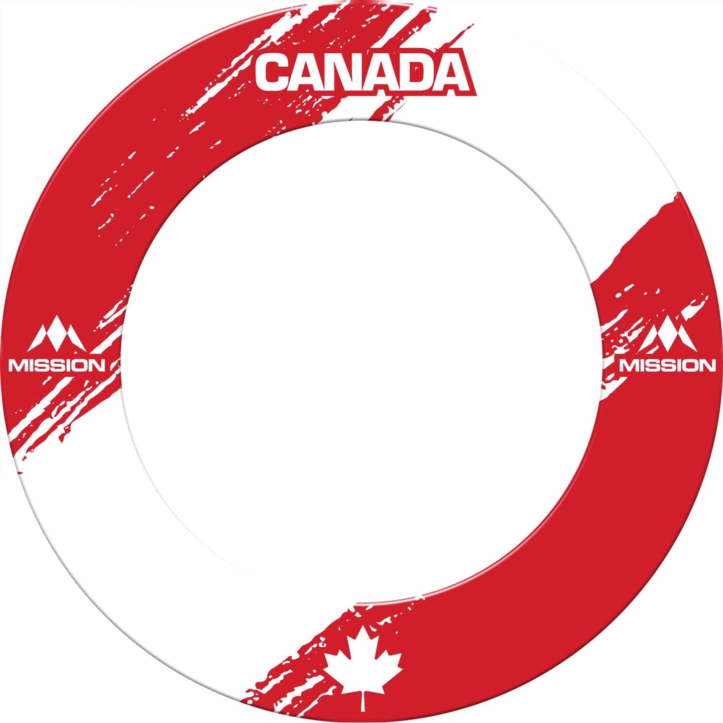 Mission Dartboard Surround - Canada Design - Slanted Design - Maple Le ...