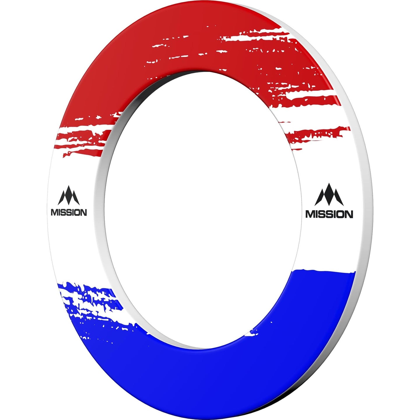 Mission Dartboard Surround - Nederland Design - White - Brush Stroke ...