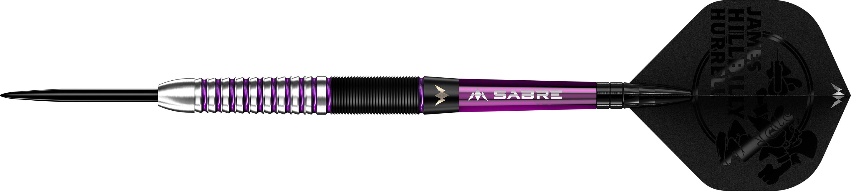 Mission James Hurrell Darts - Steel Tip - Hillbilly - Black & Purple ...